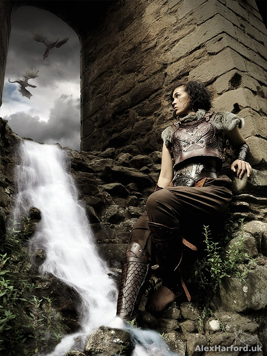 Photos of Medieval Time Travel: Dragons and Norse Warriors